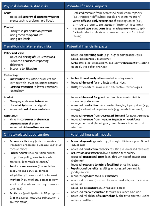 What is the TCFD? | Danesmead Advisory