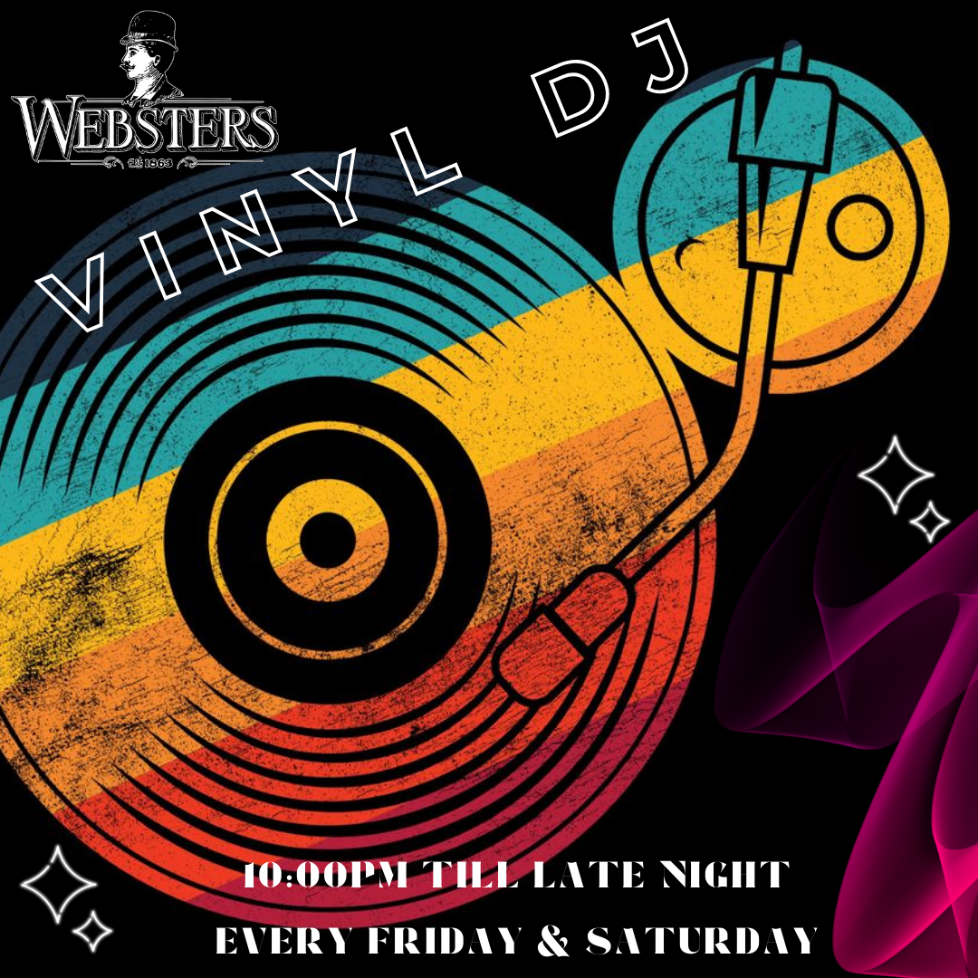 What's On — Websters Bar