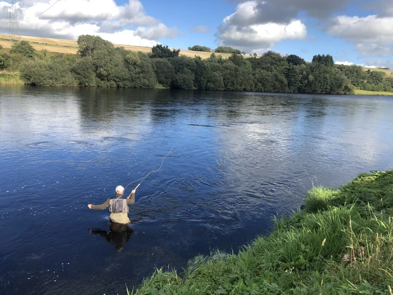Salmon Fly Fishing River Dee Aberdeenshire