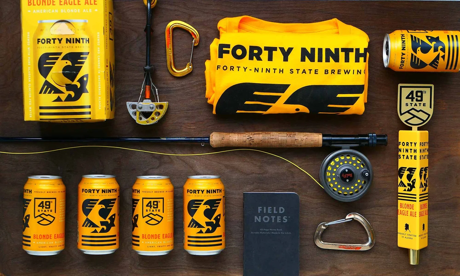 49th State Brewing Co. Logo Rebrand and Package Design — Creature Theory