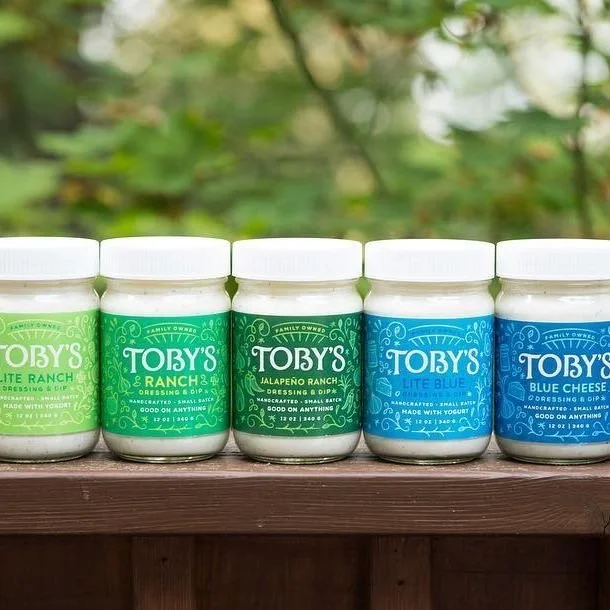 Toby's Dressing Label Design Rebrand — Creature Theory