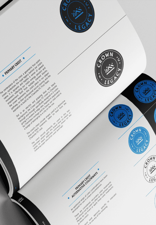 Crown Legacy FC Logo Design — Creature Theory