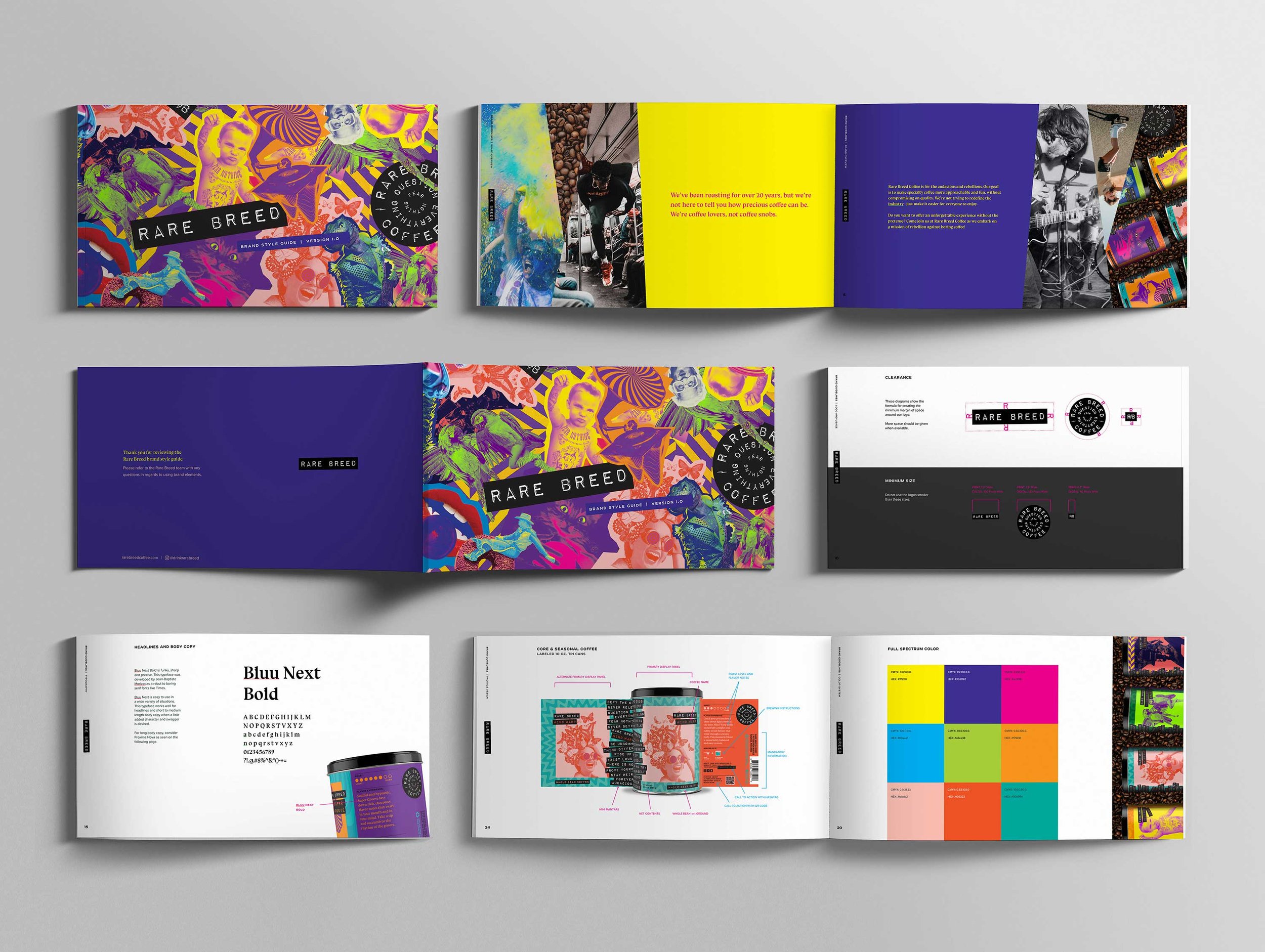 Rare Breed Coffee Branding & Package Design — Creature Theory