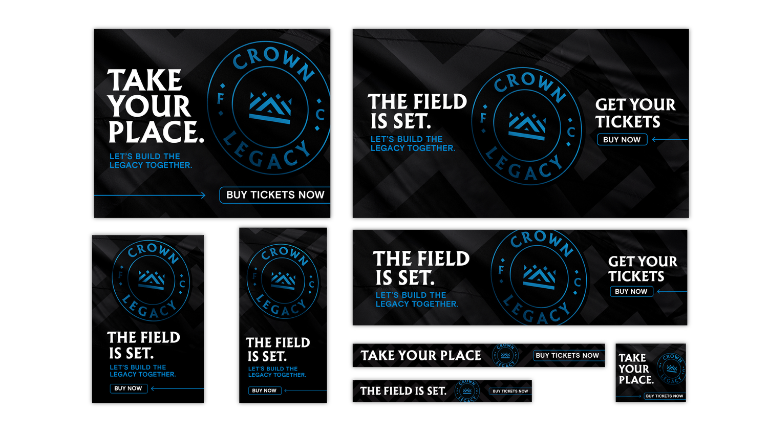 Crown Legacy FC Logo Design — Creature Theory