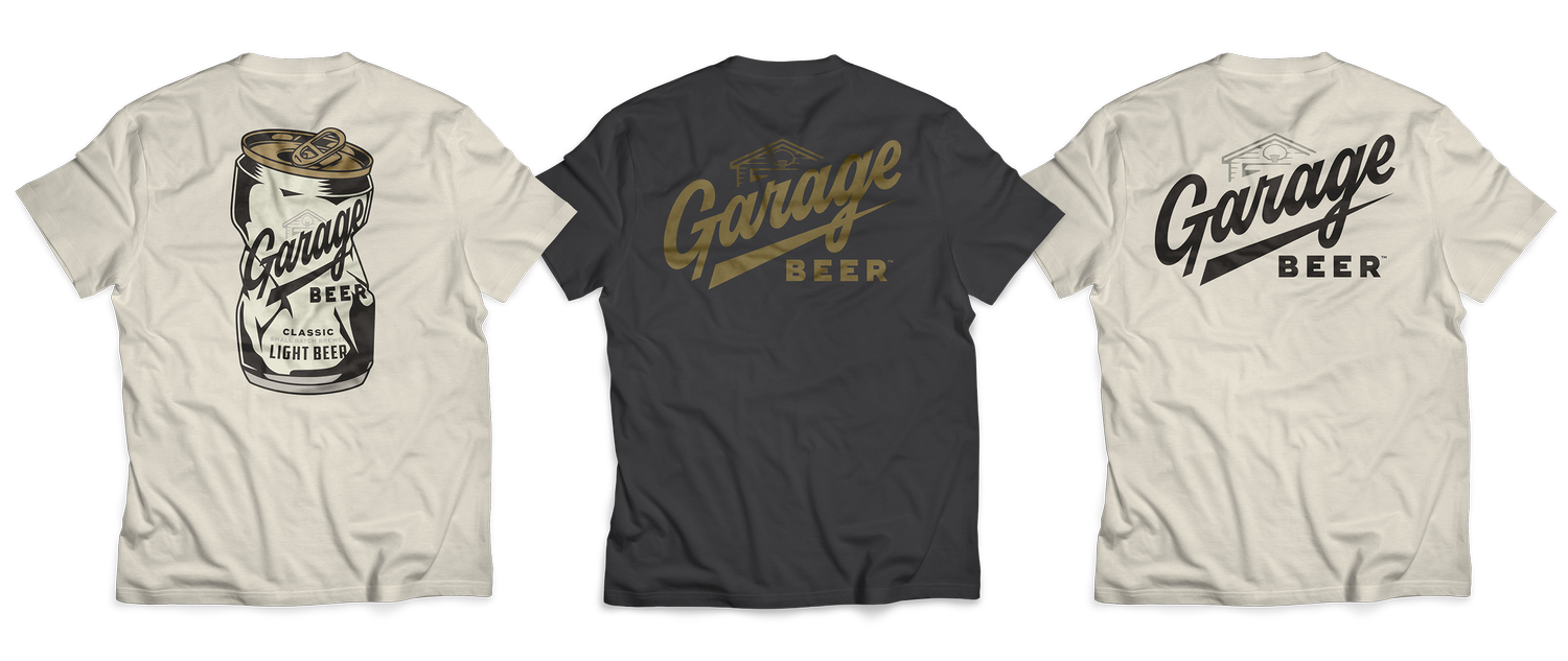 Garage Beer Branding & Can Design — Creature Theory