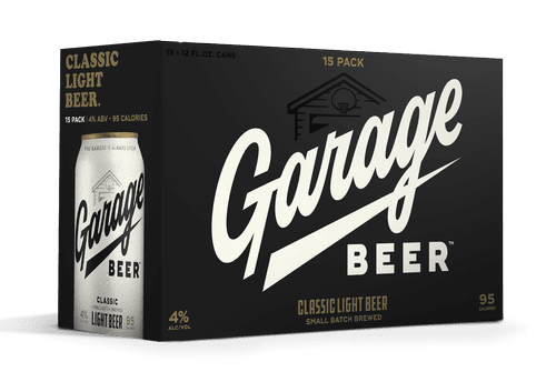 Garage Beer Branding & Can Design — Creature Theory