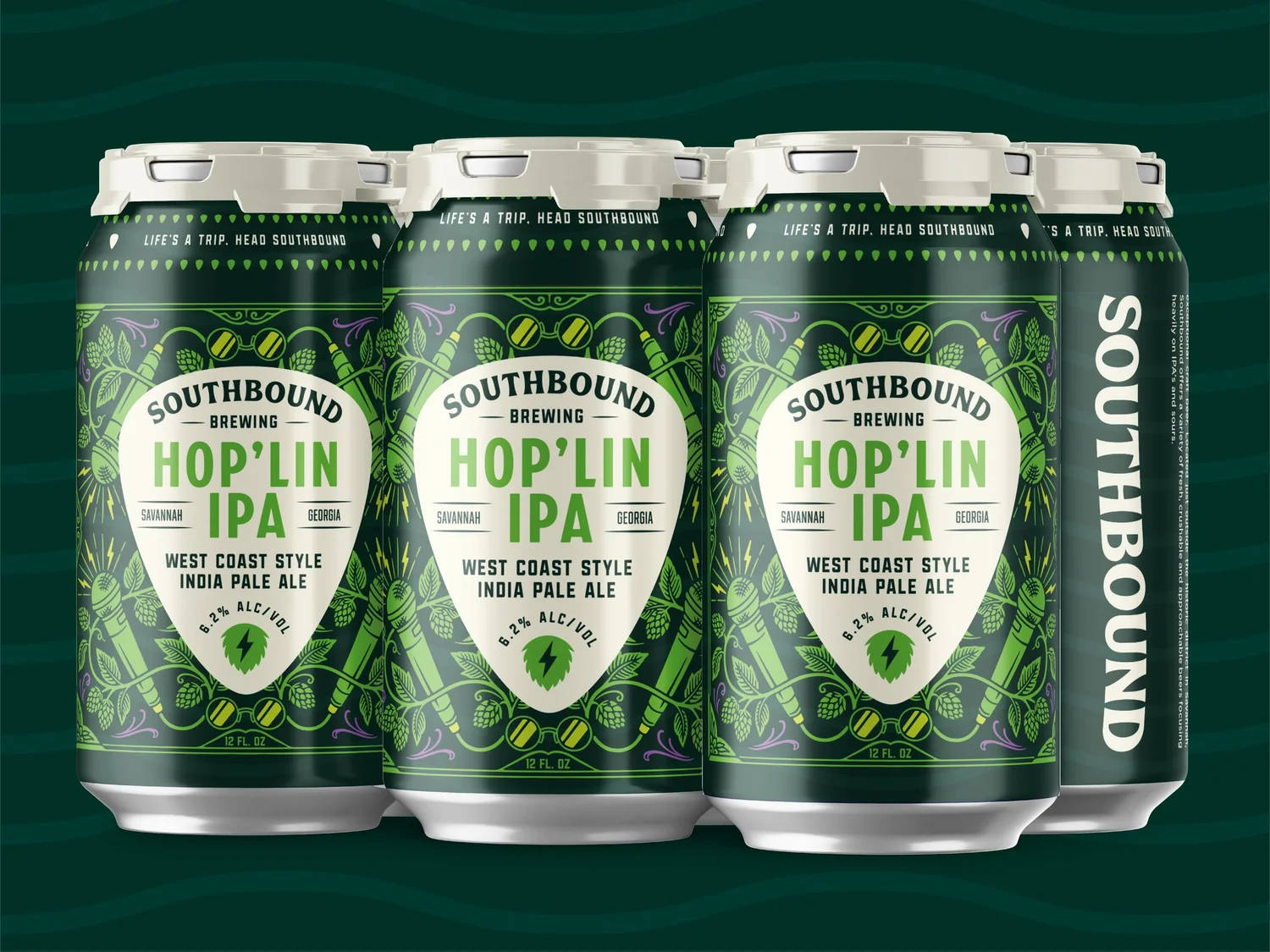 Southbound Brewing Logo Rebrand and Package Design — Creature Theory