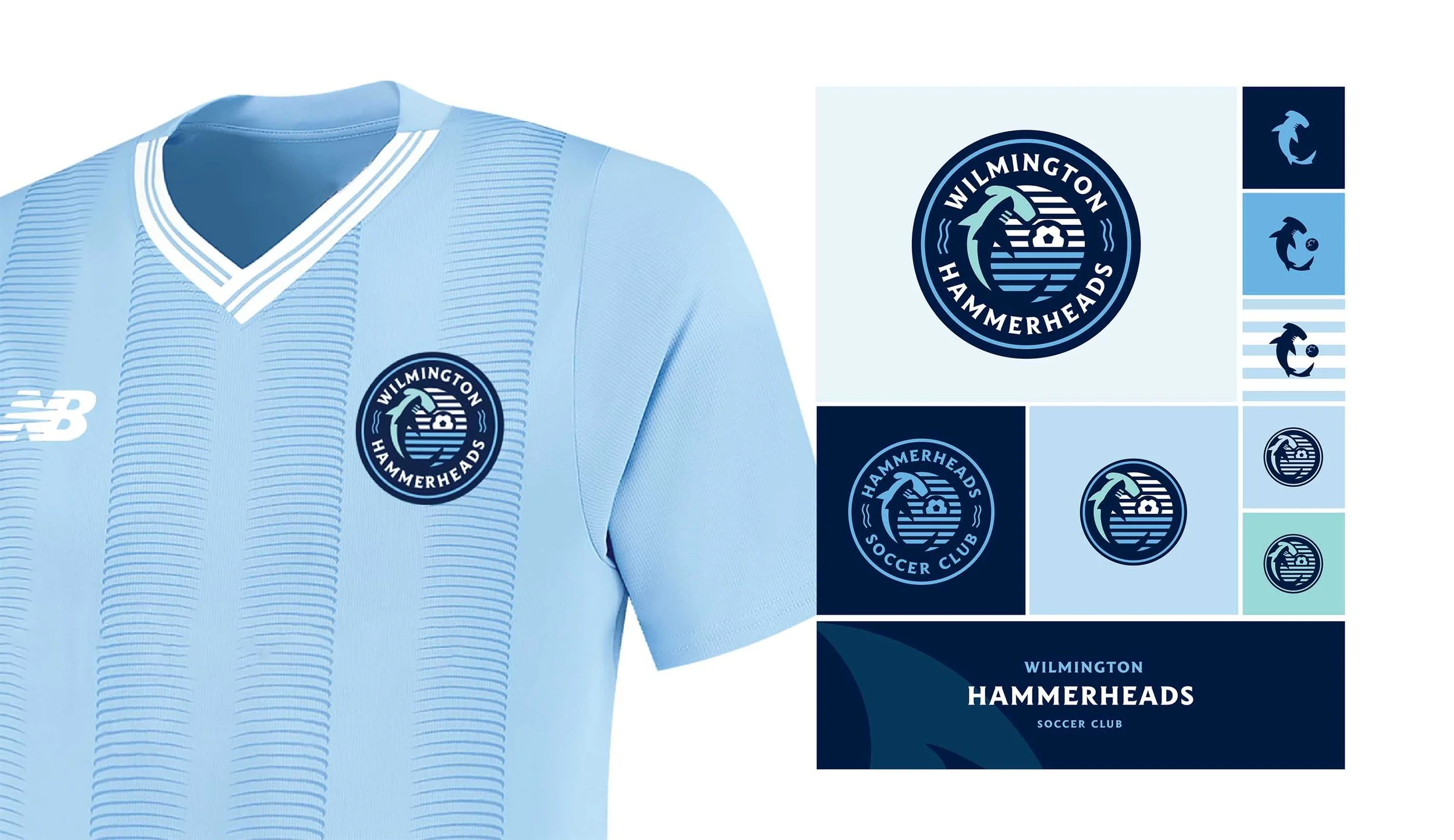 Hammerheads Soccer Logo Design & Branding — Creature Theory