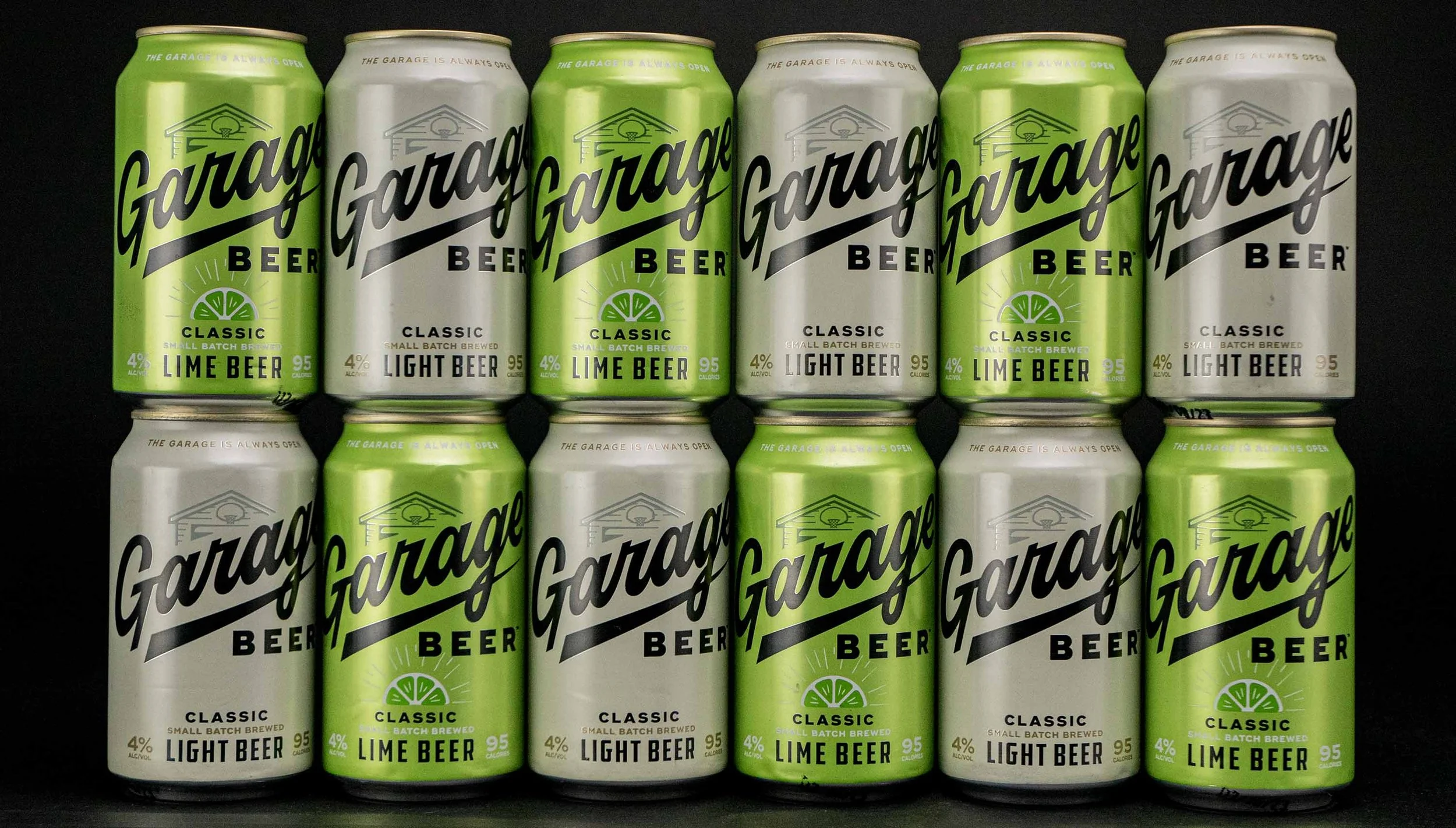 Garage Beer Branding & Can Design — Creature Theory