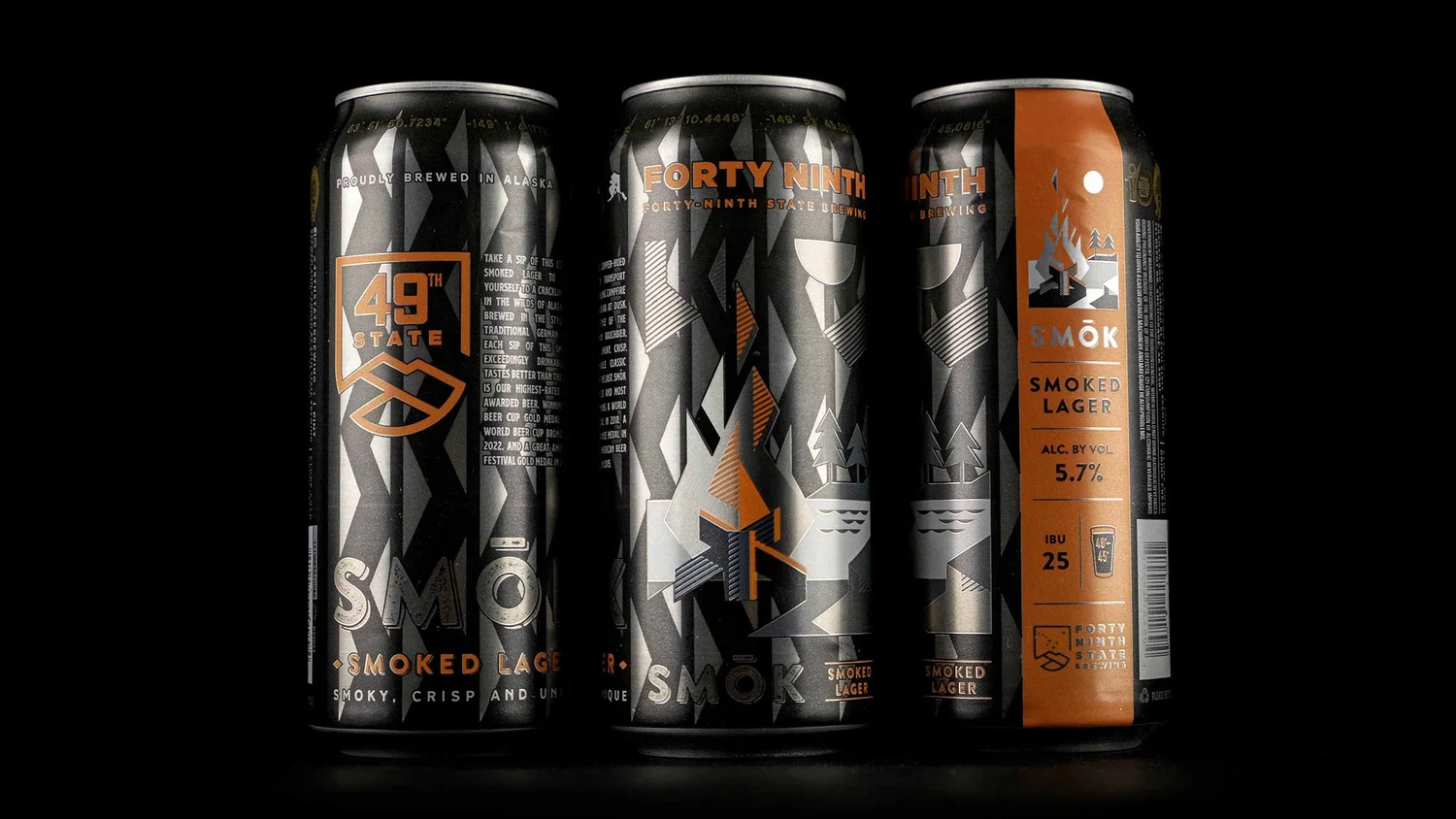 49th State Brewing Co. Logo Rebrand and Package Design — Creature Theory