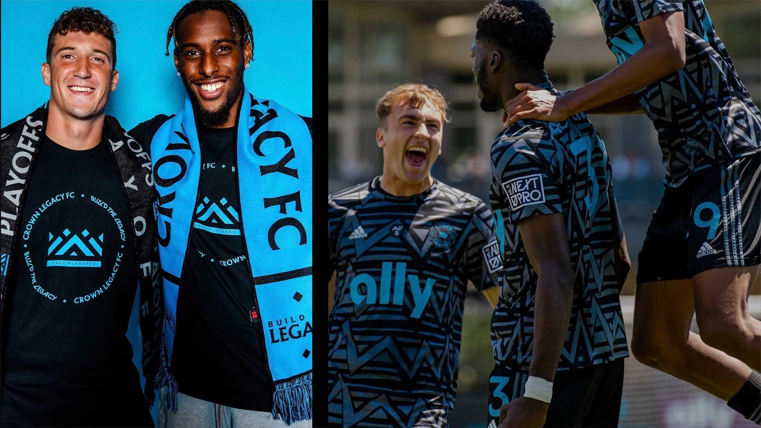 Crown Legacy FC Logo Design — Creature Theory