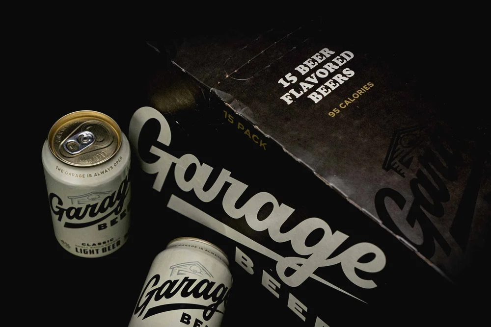 Garage Beer Branding & Can Design — Creature Theory
