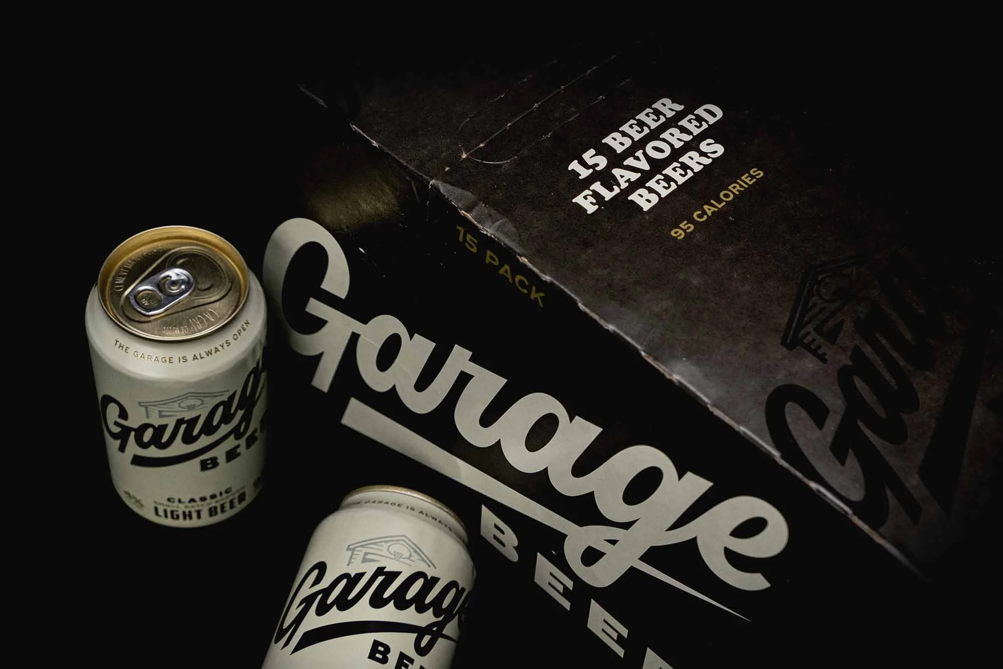 Garage Beer Branding & Can Design — Creature Theory