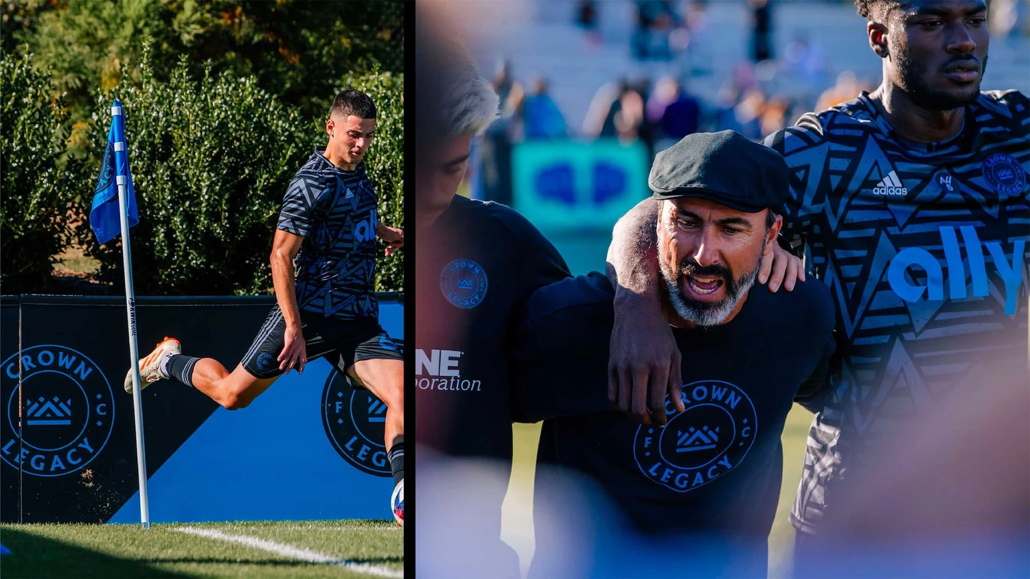 Crown Legacy FC Logo Design — Creature Theory