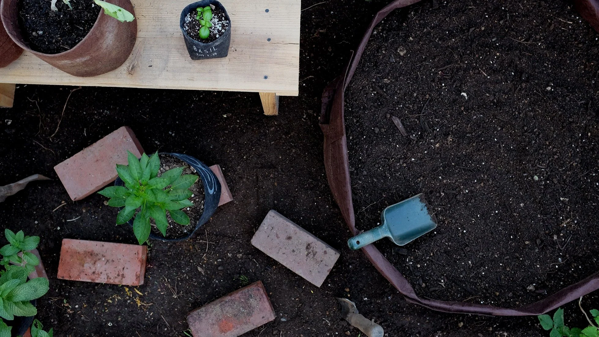 Home Gardening — Root Pouch