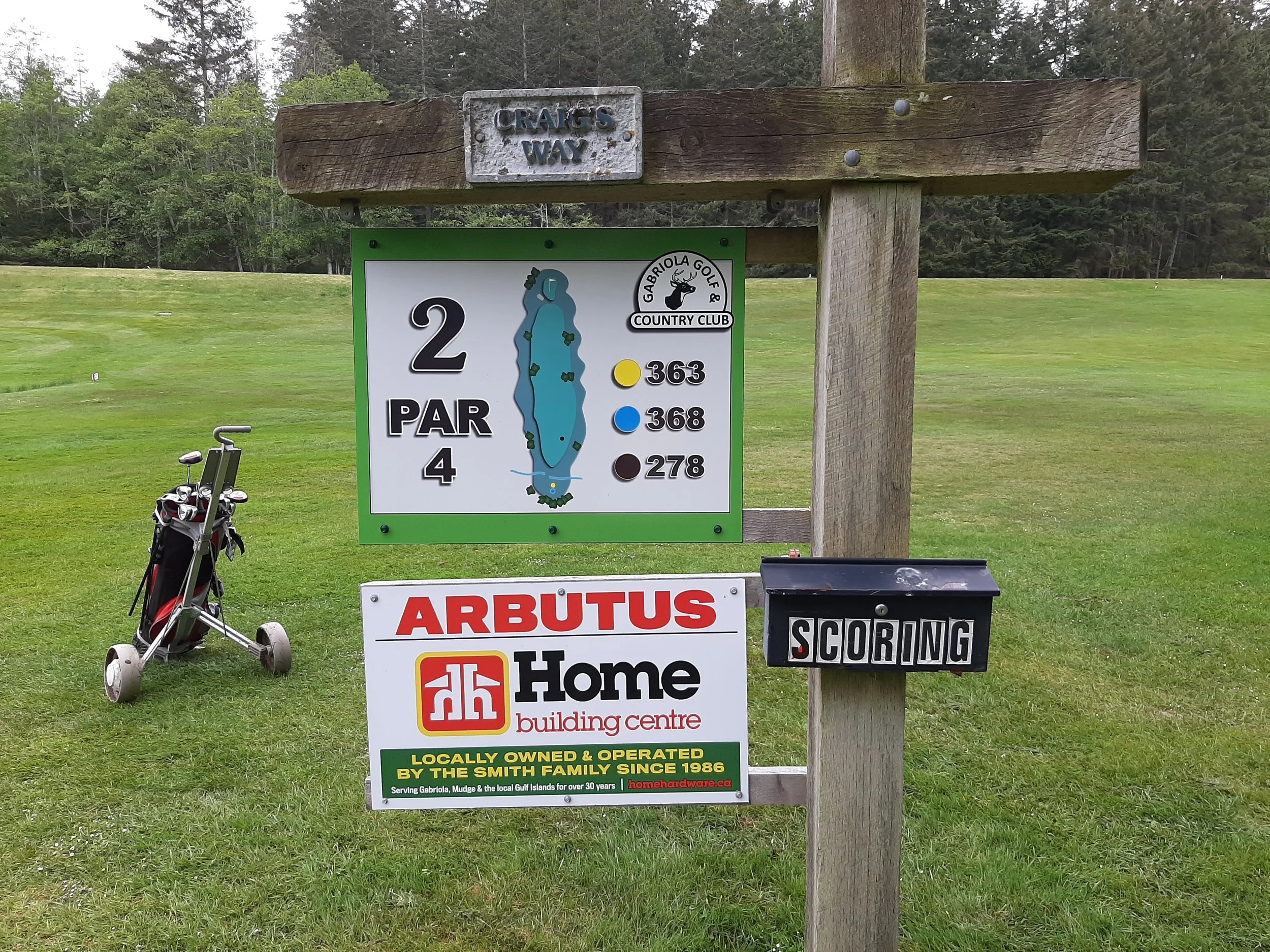 The Course — Gabriola Golf Course