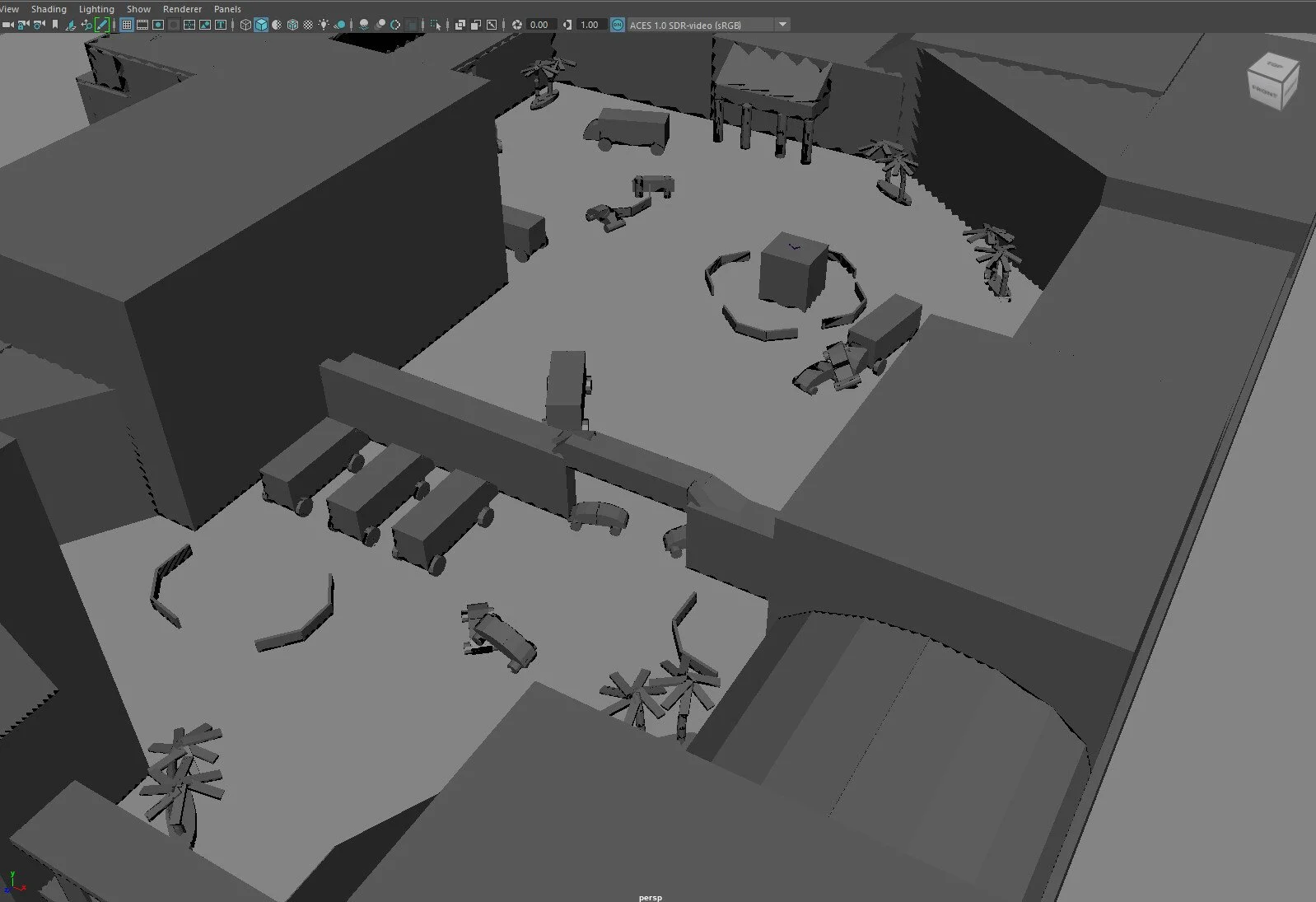 FIEA Level Design FPS Level — Logan Waltersdorff