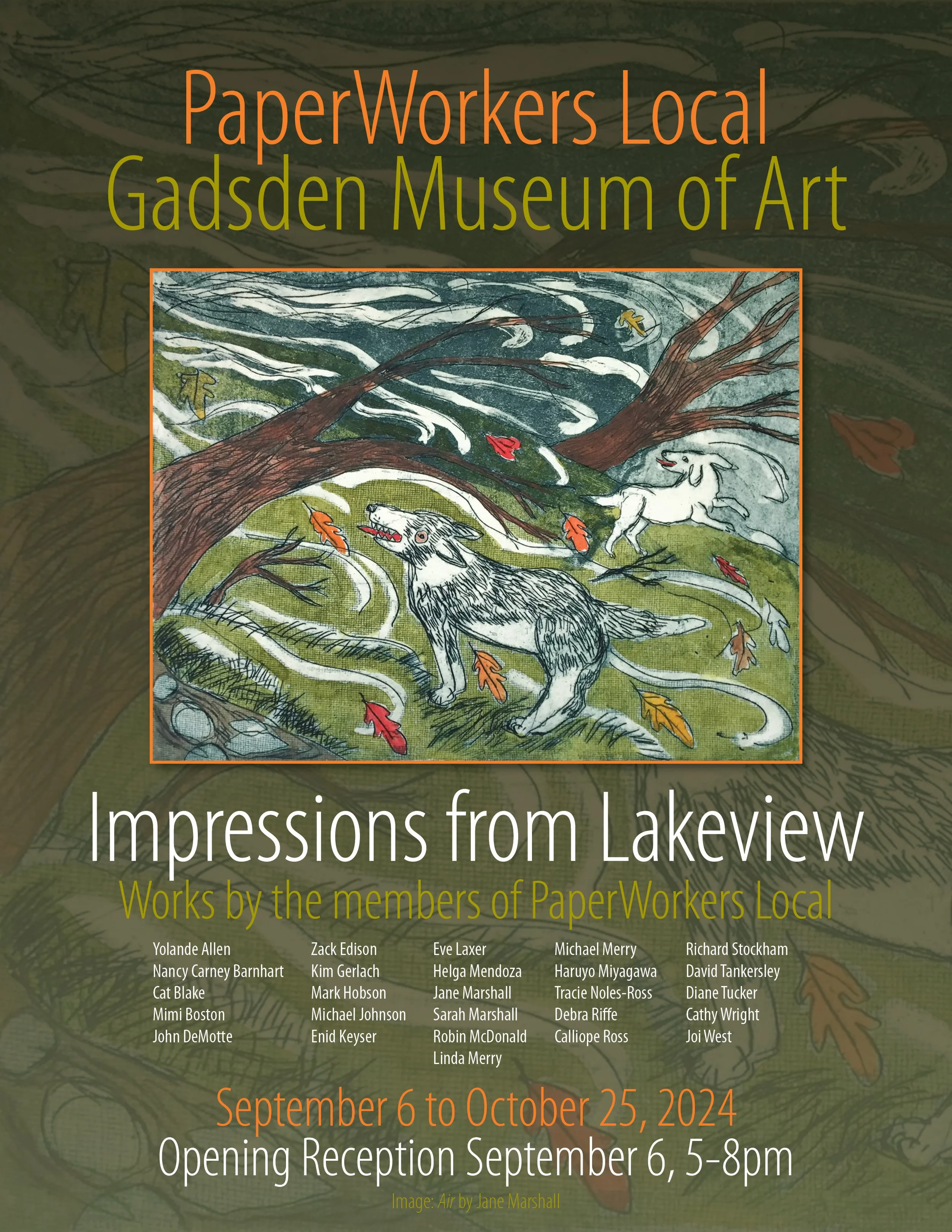 Impressions from Lakeview at the Gadsden Museum of Art: September 6th ...