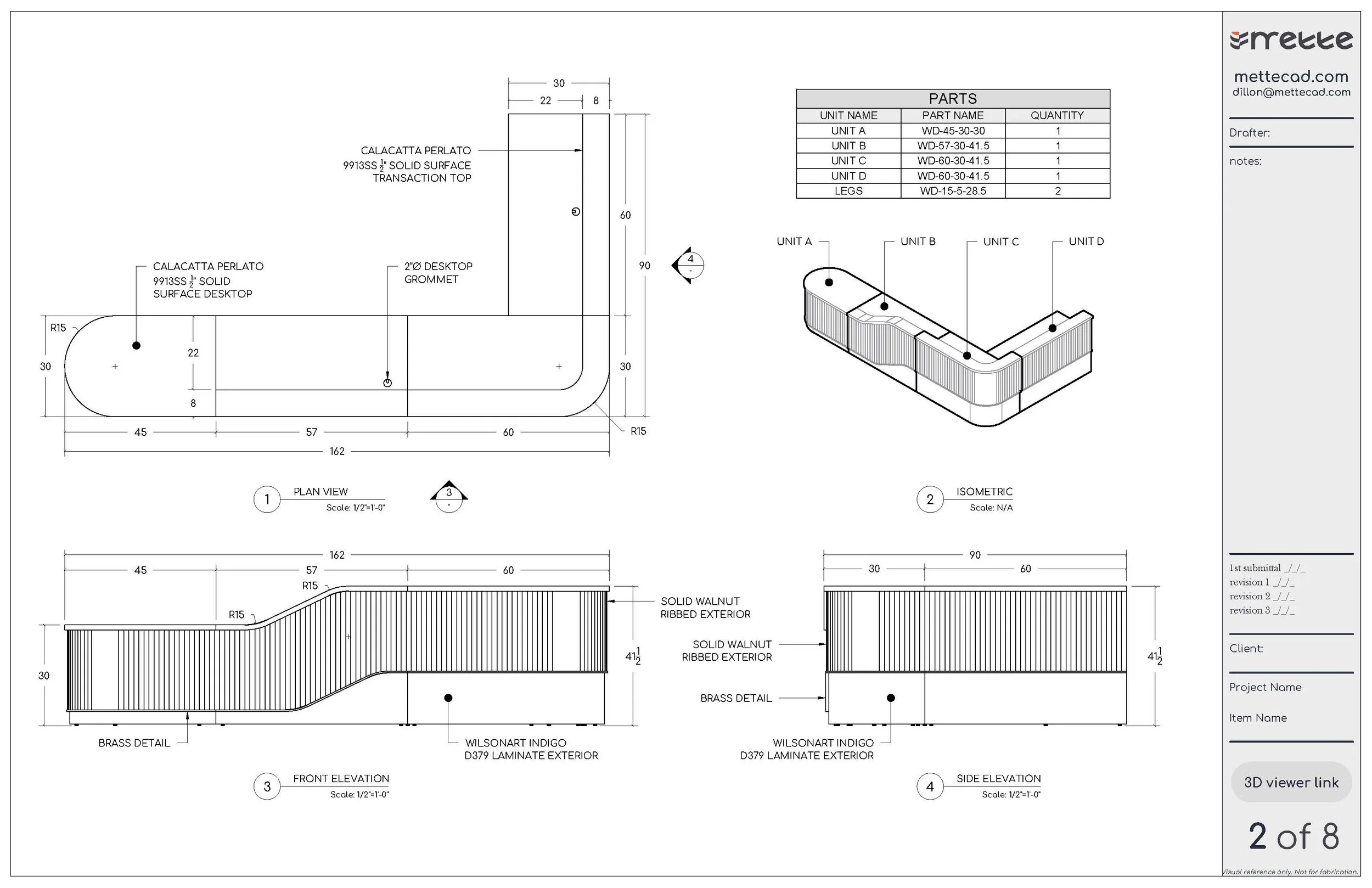 Mette - CAD drafting and 3D modeling for designers and makers.