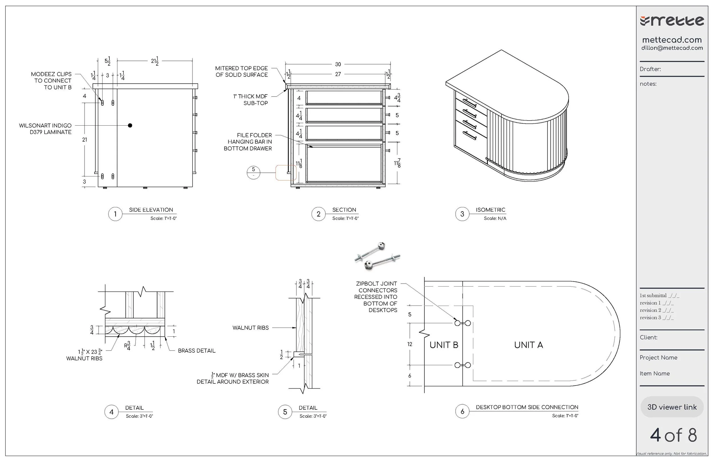 Mette - CAD drafting and 3D modeling for designers and makers.