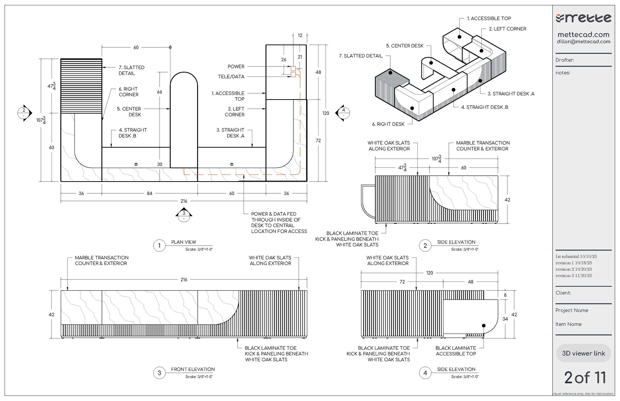 Mette - CAD drafting and 3D modeling for designers and makers.