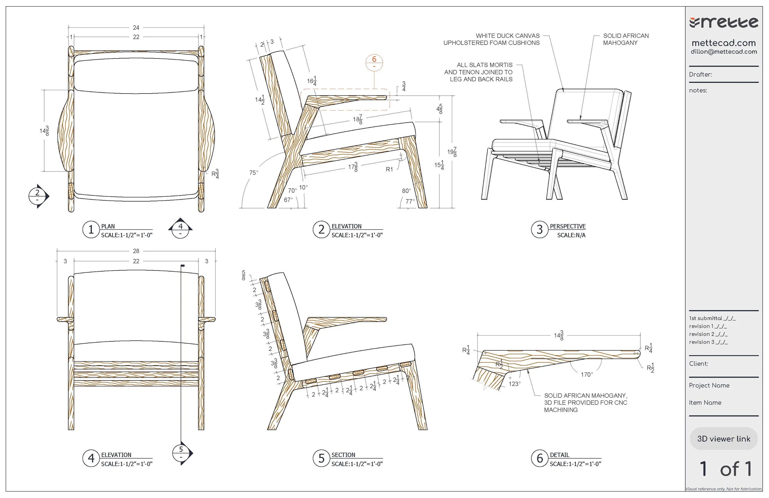 Mette - CAD drafting and 3D modeling for designers and makers.
