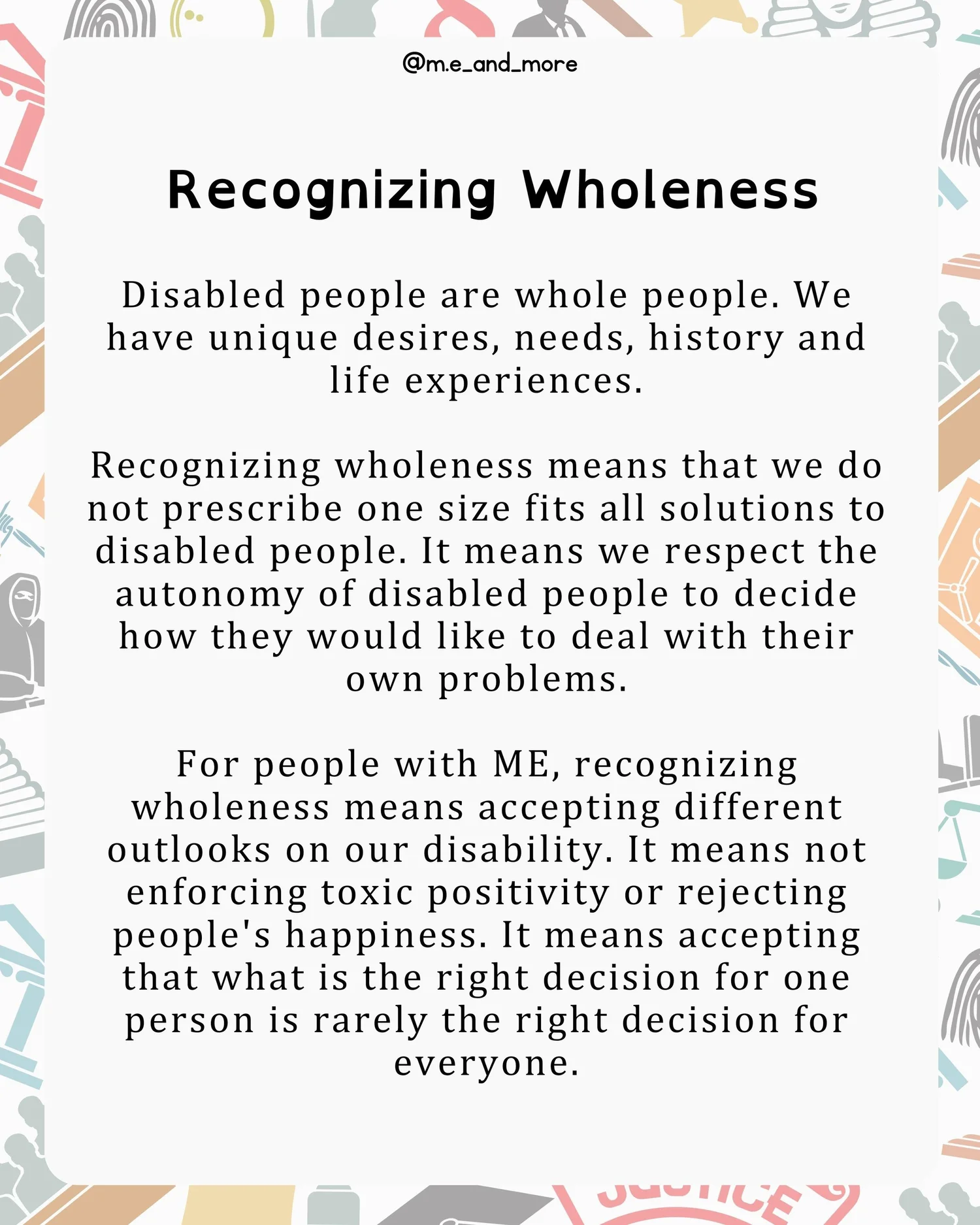 10 Principles of Disability Justice By Sins Invalid — ME and more