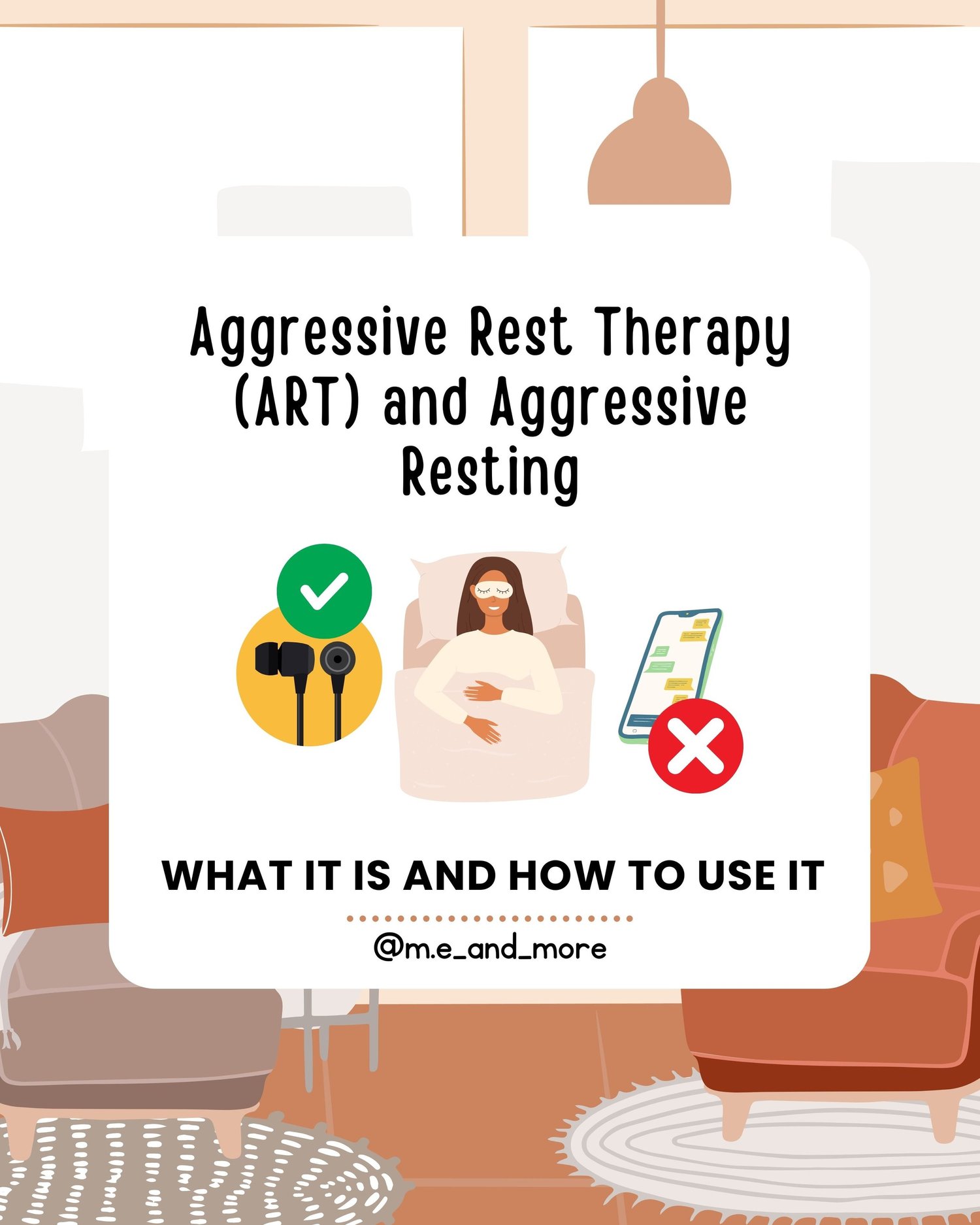 Aggressive Rest Therapy (ART) and Aggressive Resting — ME and more