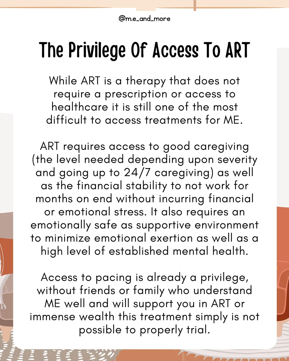 Aggressive Rest Therapy (ART) and Aggressive Resting — ME and more