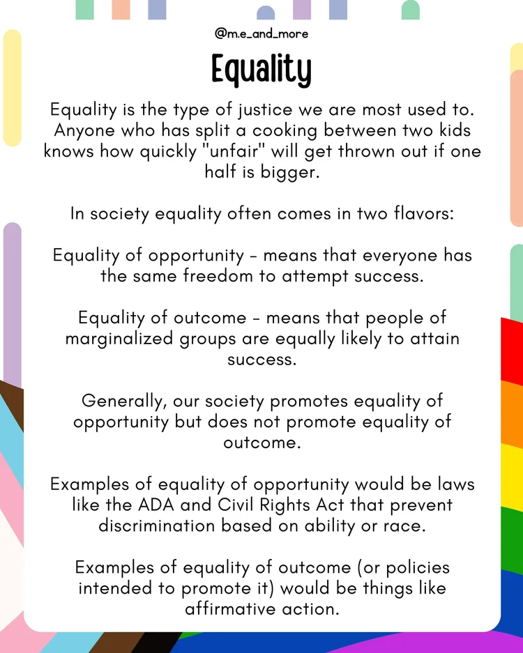 When Equal Is Not Fair. Why Justice Requires Equity Not Just Equality ...