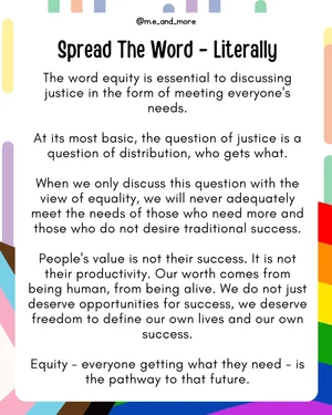 When Equal Is Not Fair. Why Justice Requires Equity Not Just Equality ...