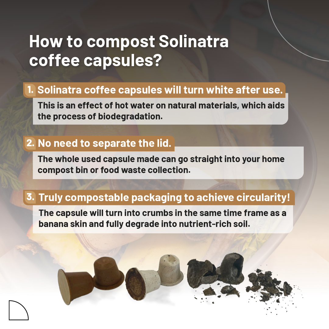 Compostable Coffee Pods for a Sustainable Coffee Industry — Solinatra