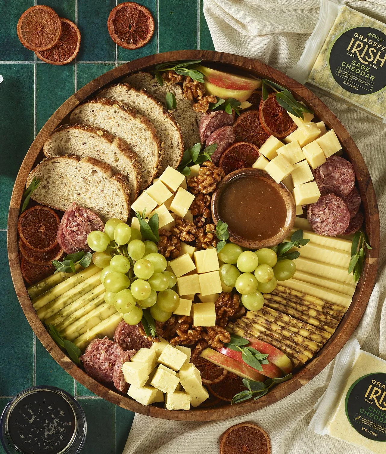 Irish-Inspired Cheeseboard — McCall's Grassfed Irish Cheddar