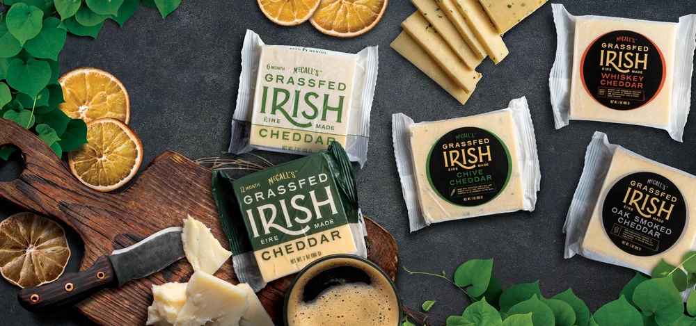 McCall's 12 Month Irish Cheddar — McCall's Grassfed Irish Cheddar