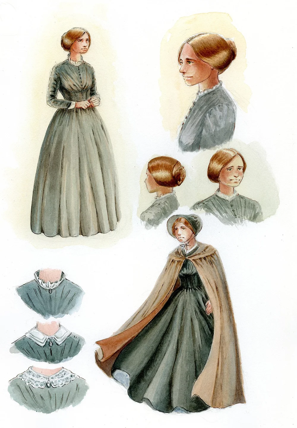 Jane Eyre Character Sheet — Cassandra Webster Art