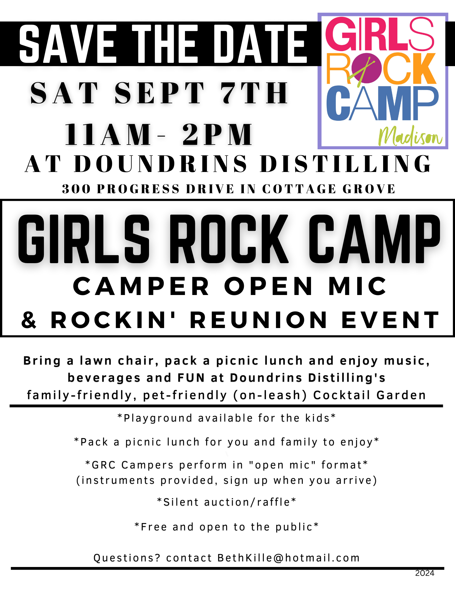 Girls Rock Camp Madison