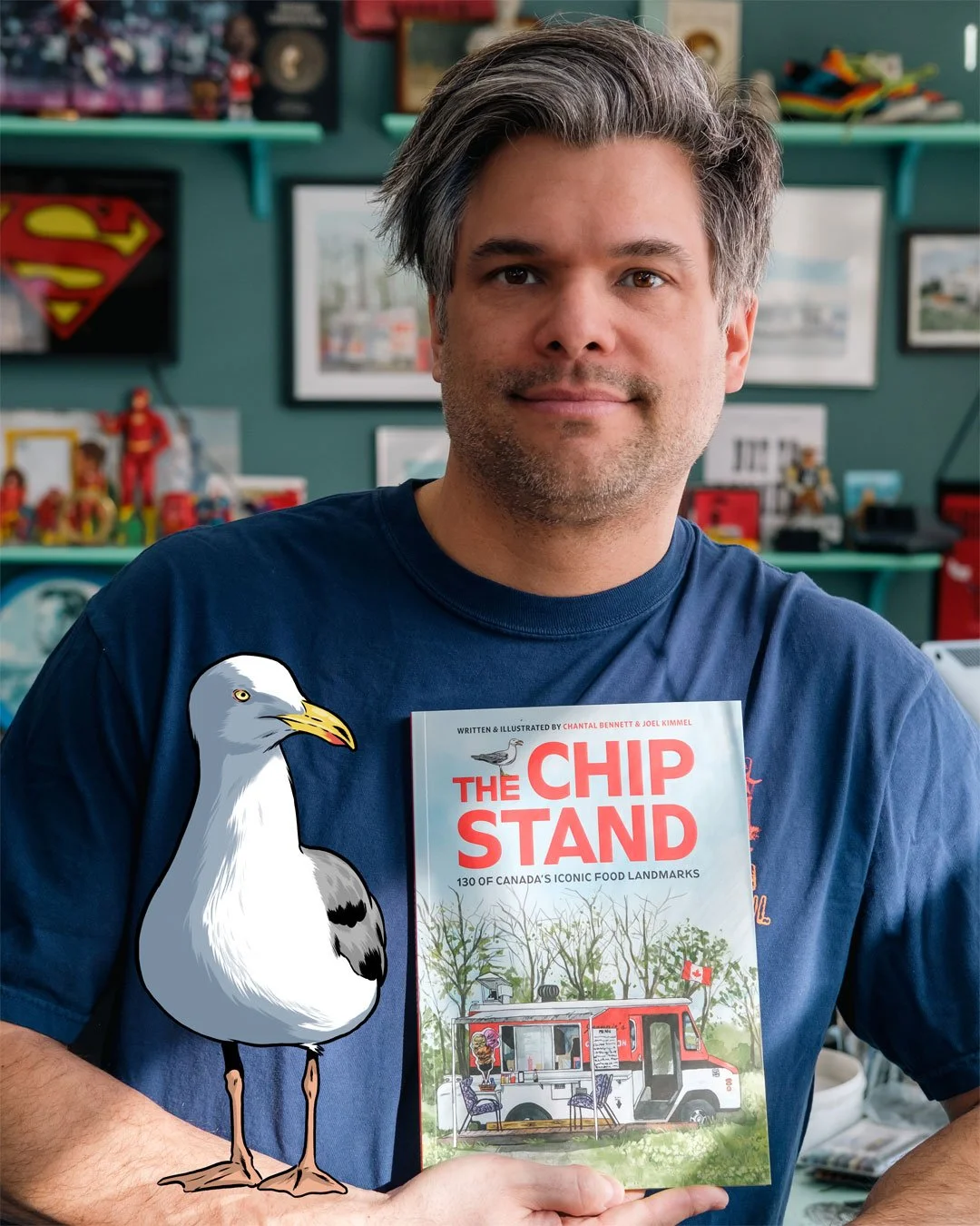 The Chip Stand Book is in stores now! — Joel Kimmel Illustration