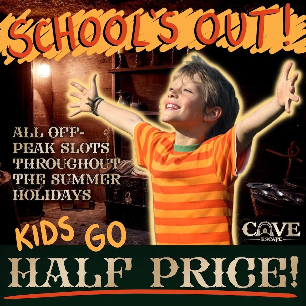 ESCAPE ROOM DISCOUNTS ARE AVAILABLE NOW! — Cave Escape