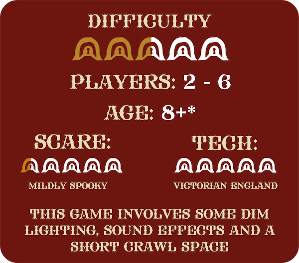 CARFAX -BRAM STOKER’S DRACULA THEMED ADVENTURE — Cave Escape