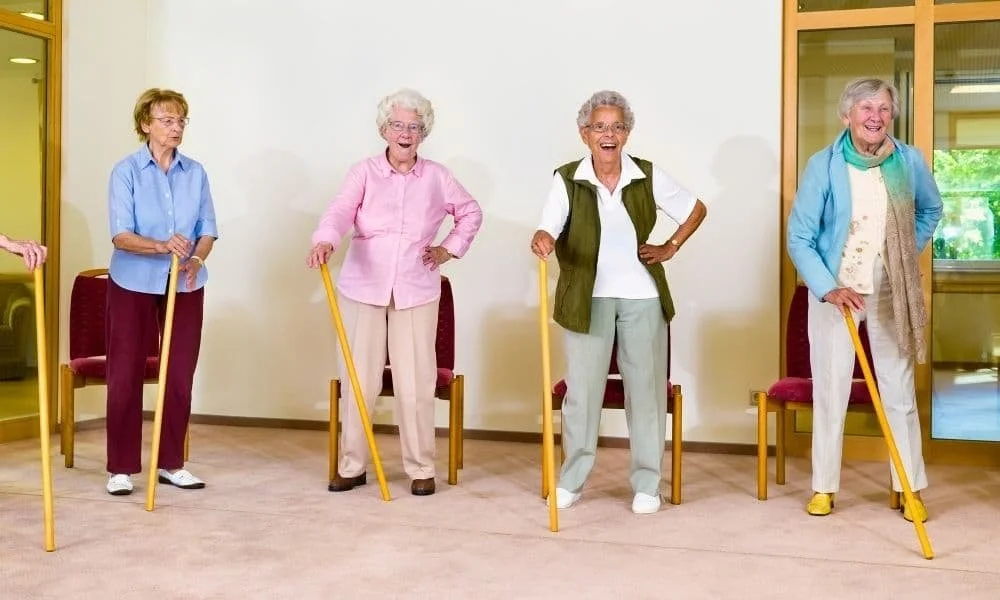 4 Types of Exercises You Can Do With a Cane — Absolute Pilates ...