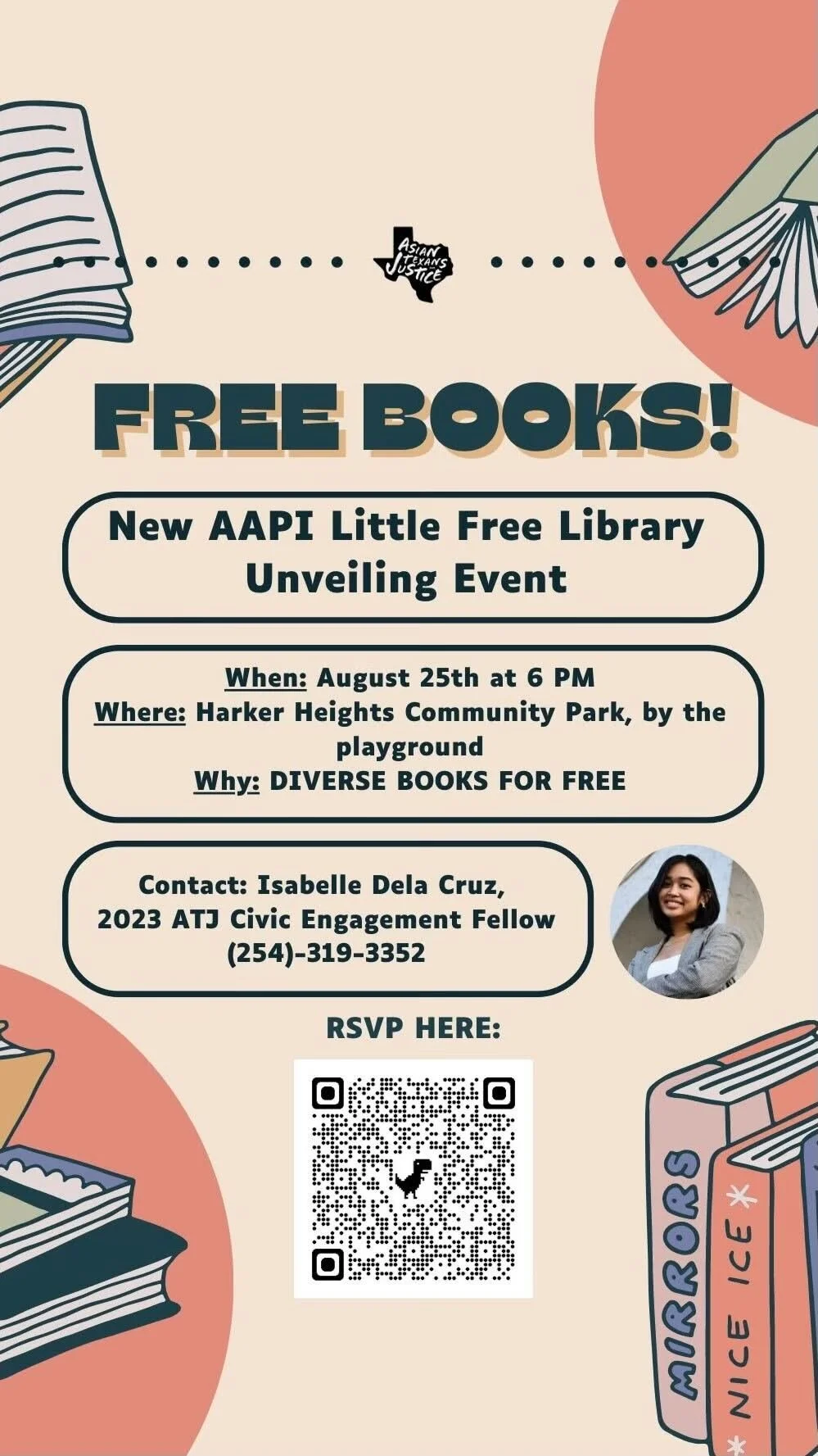 AAPI Little Free Library Unveiling! — Asian Texans for Justice