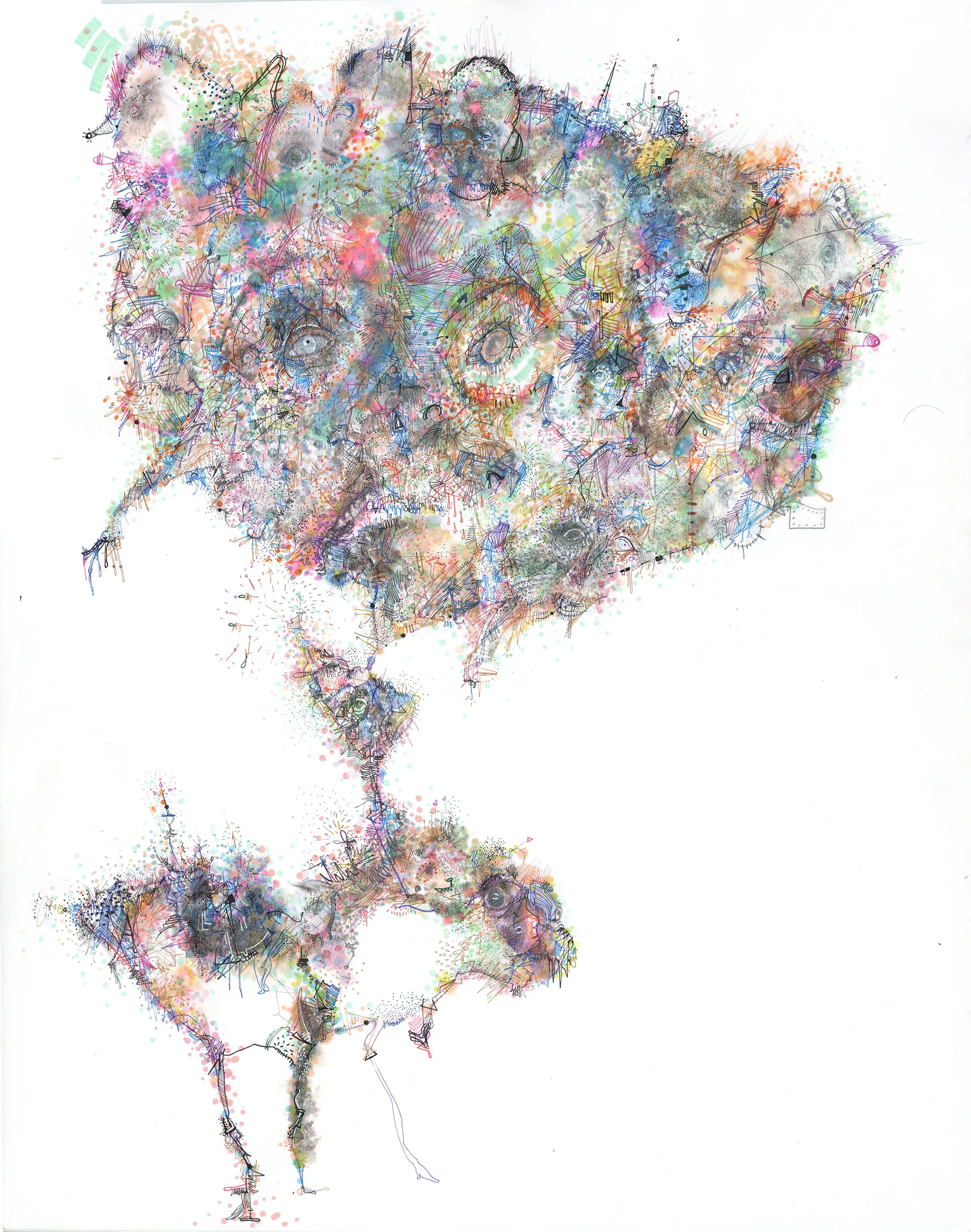 Large Works — Michael Alan Alien