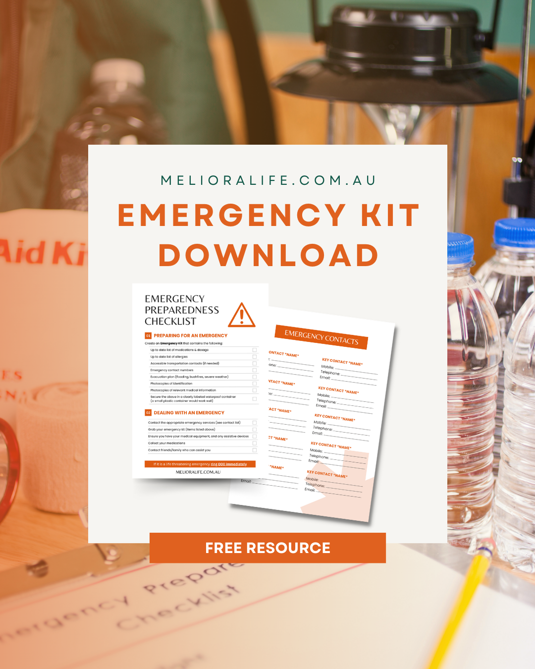 Emergency Preparedness | Part 1 — Meliora Life