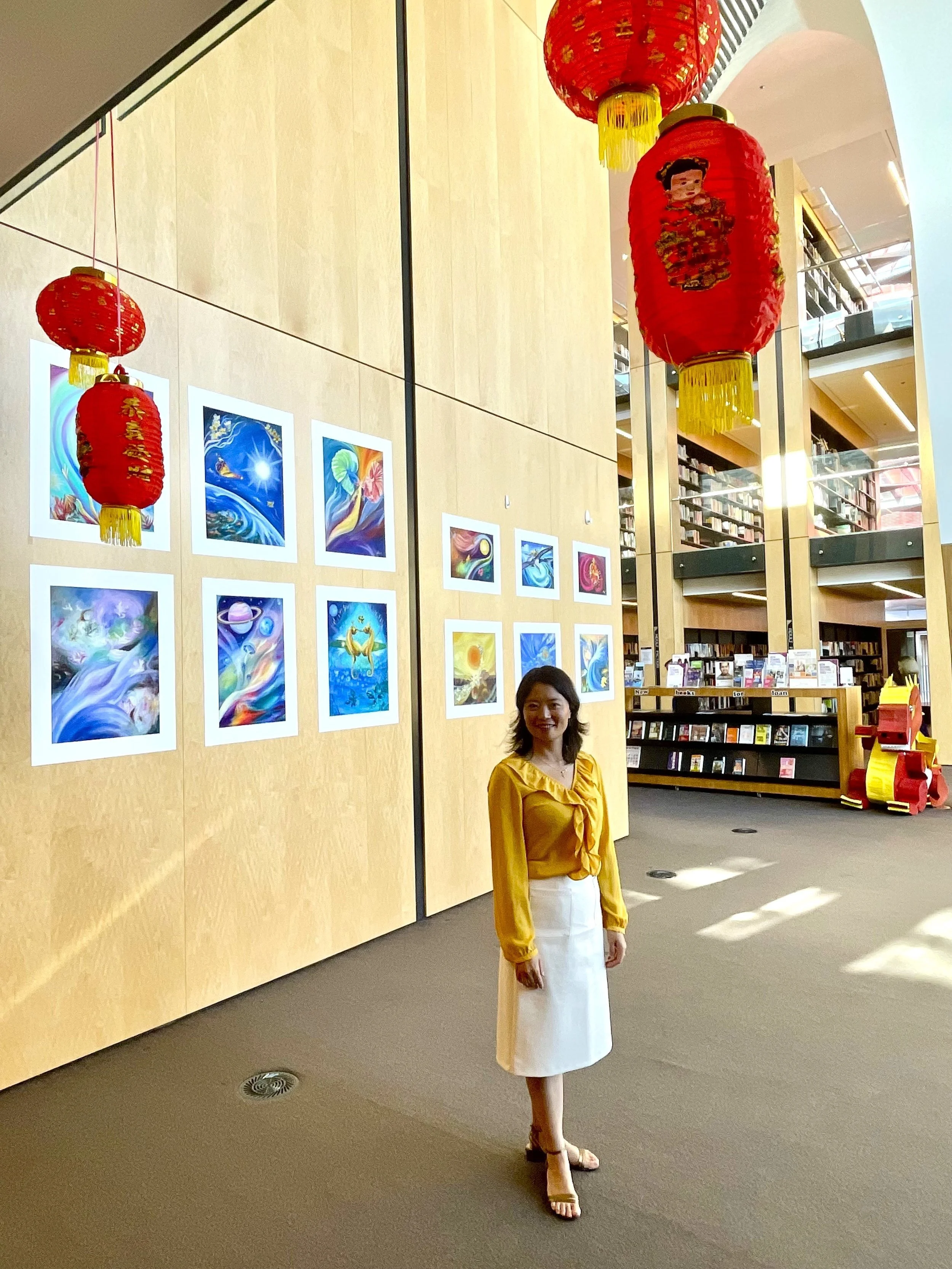 Original Spiritual Art & Spiritual Artwork Paintings - Jingmin Ren Art