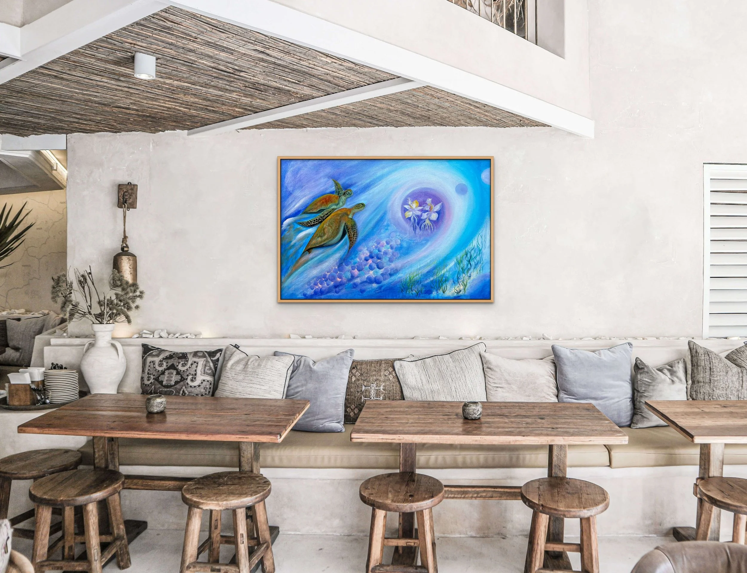 Original Spiritual Art & Spiritual Artwork Paintings - Jingmin Ren Art