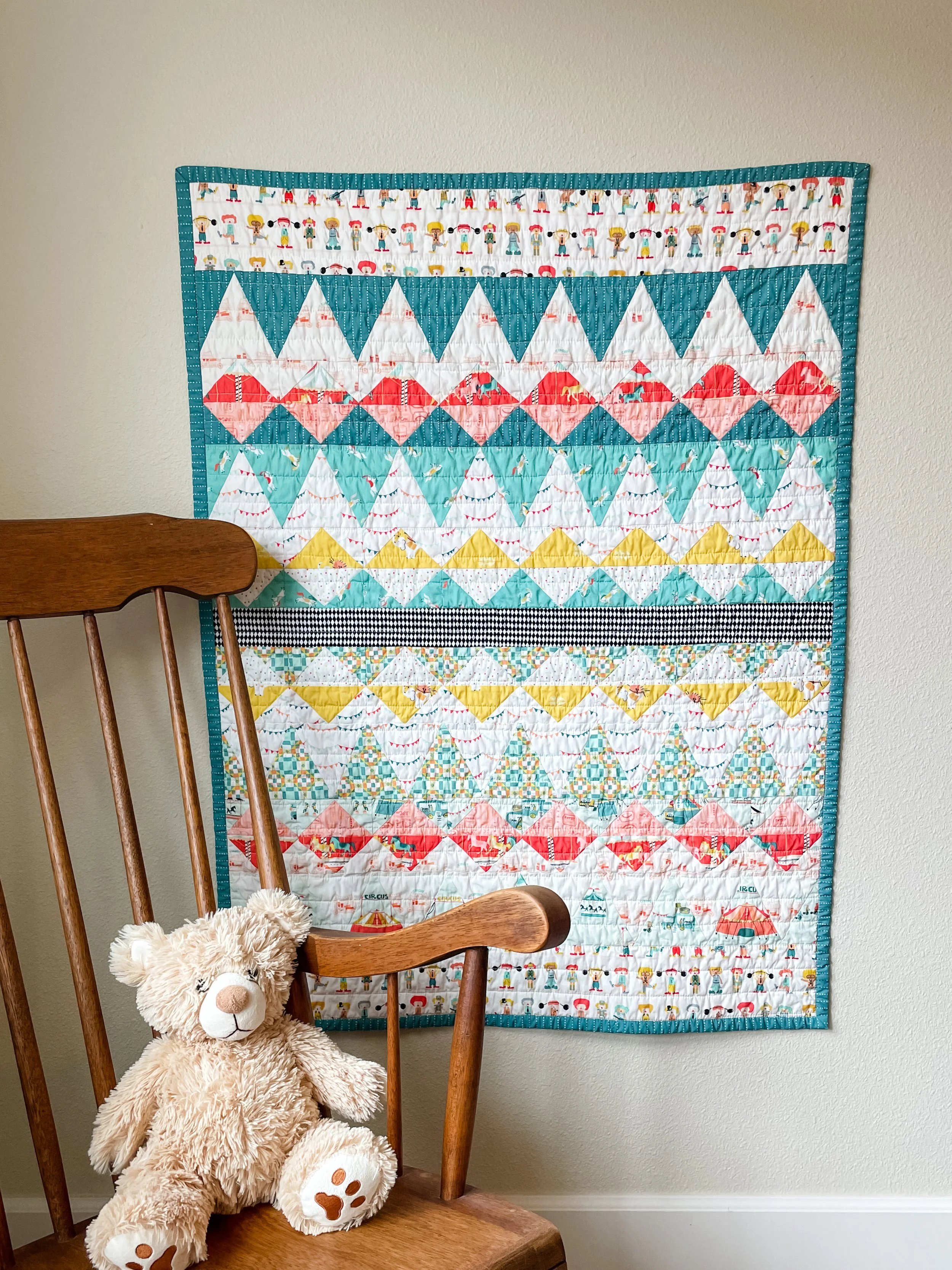 Handmade Throw Quilt in Gold and Orange — Lifting Limits Quilting