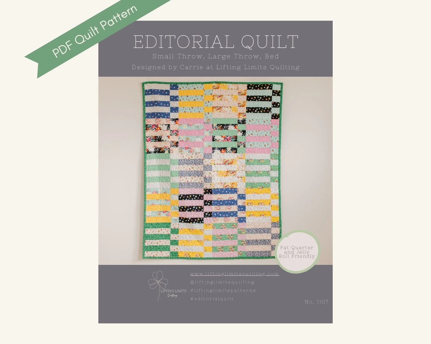 Perfect Place Quilt PDF Pattern — Lifting Limits Quilting