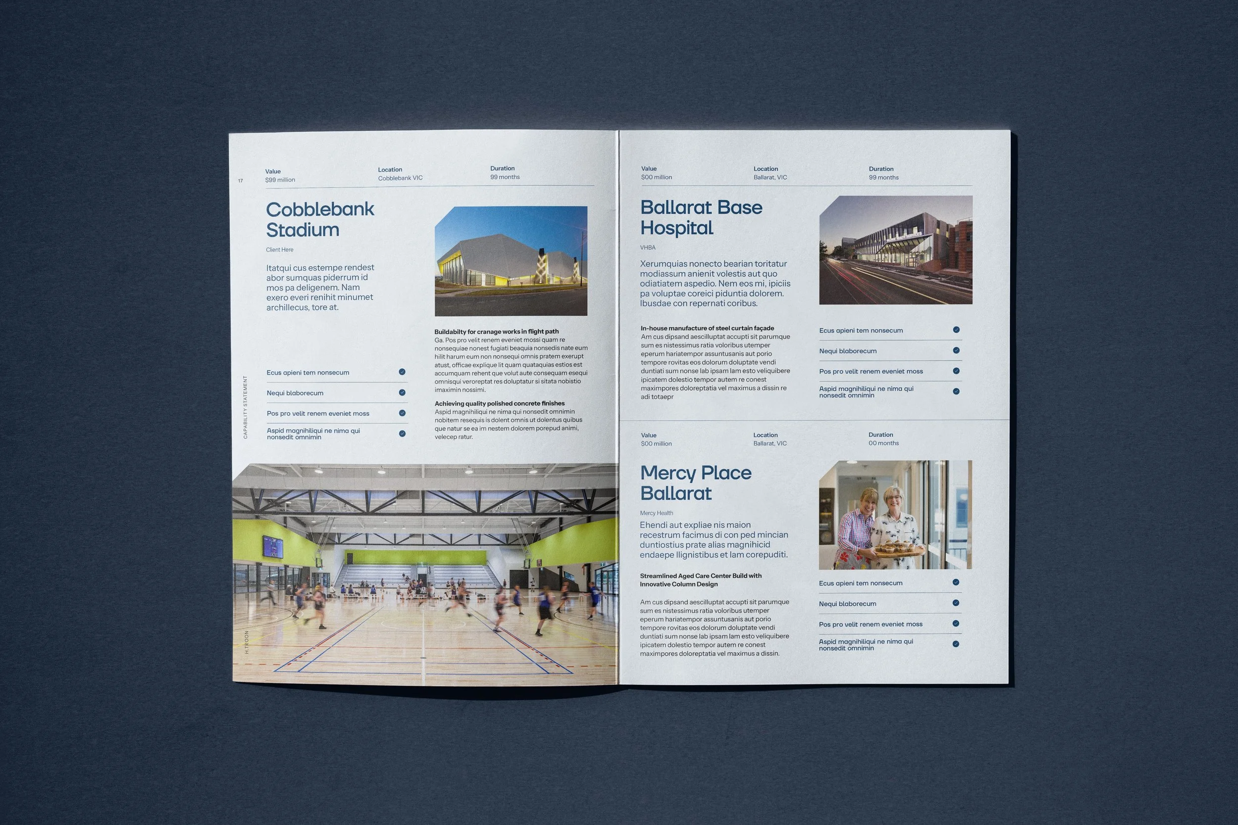 H.Troon Builders Capability Statement — The Bid Coordinator