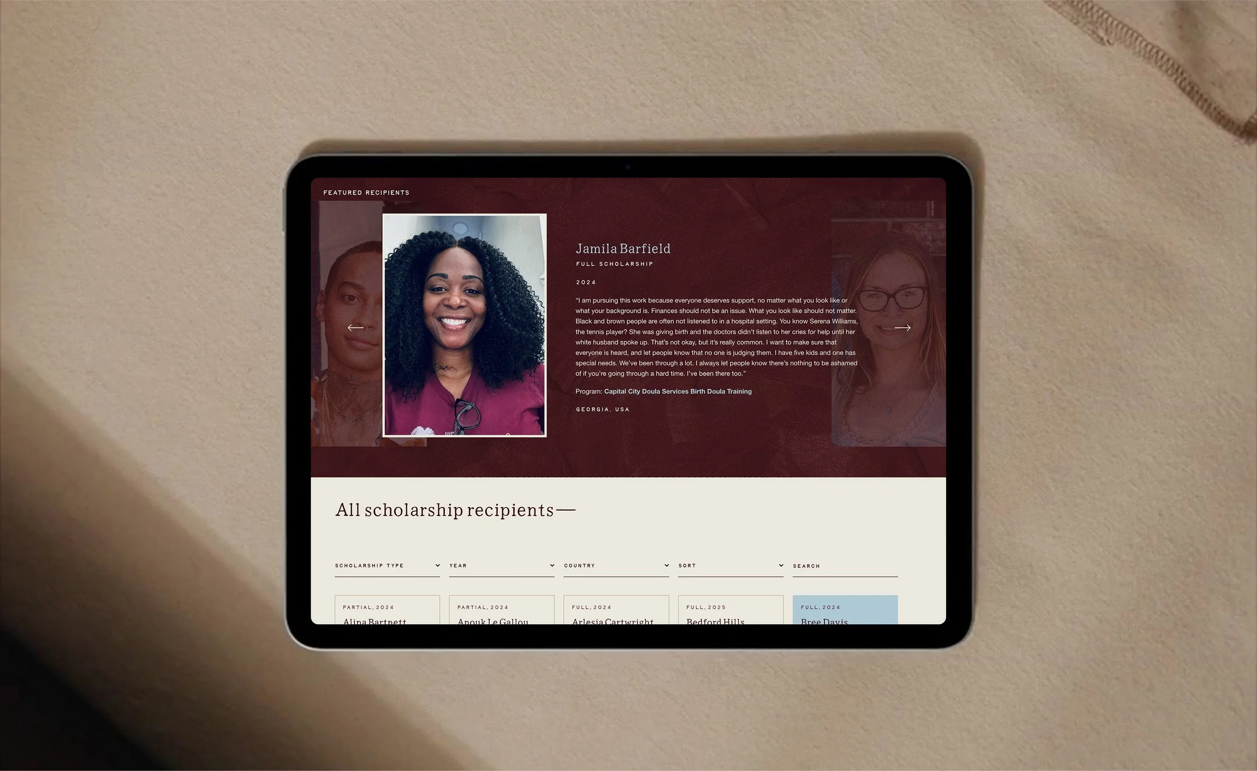 Global Doula Project — Sereth Design