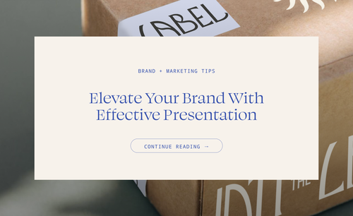 Elevate Your Brand with Effective Presentation — Sereth™